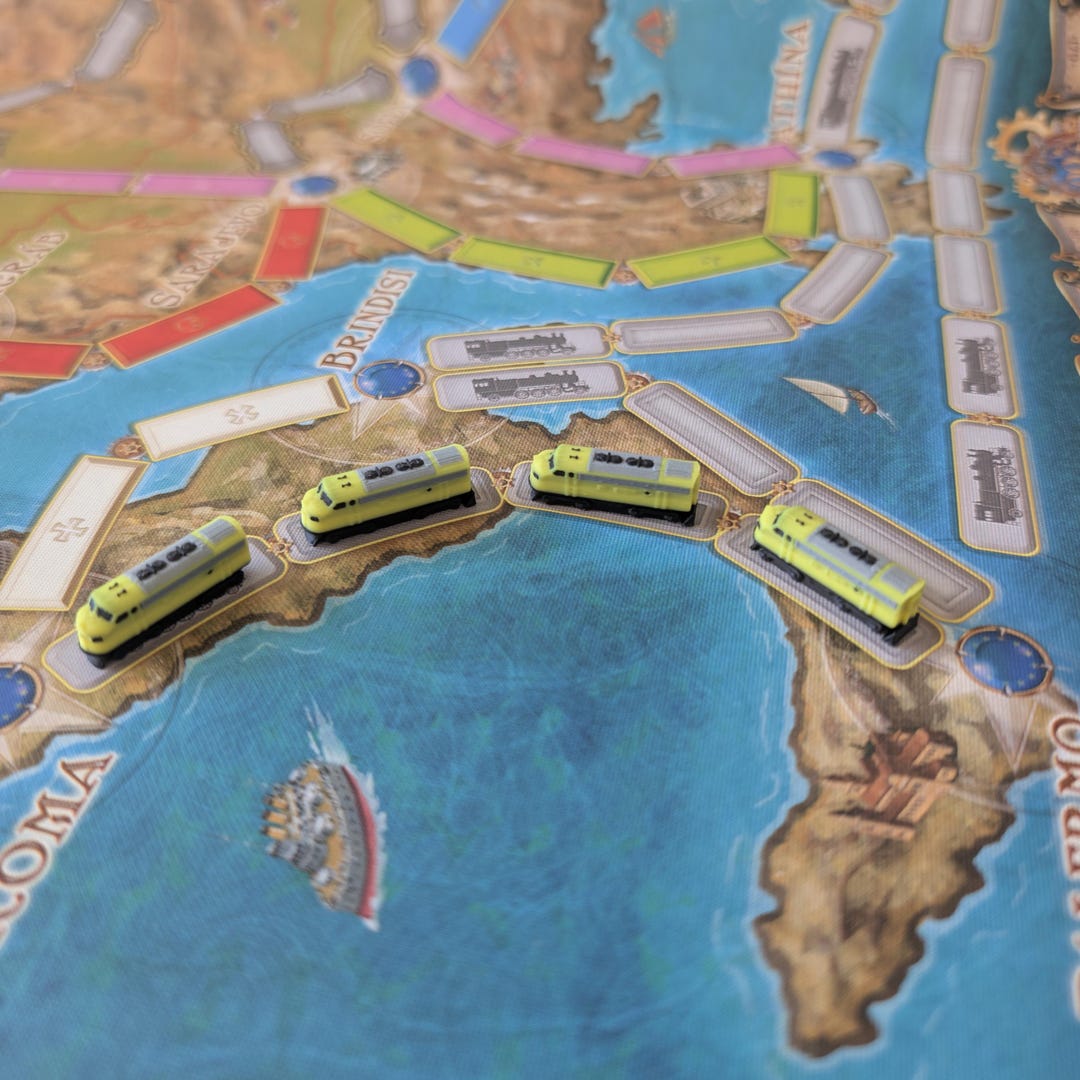 EMD F7 3D Trains "ticket to Ride" - Realistic 3D Cars, 3D Printing - Etsy