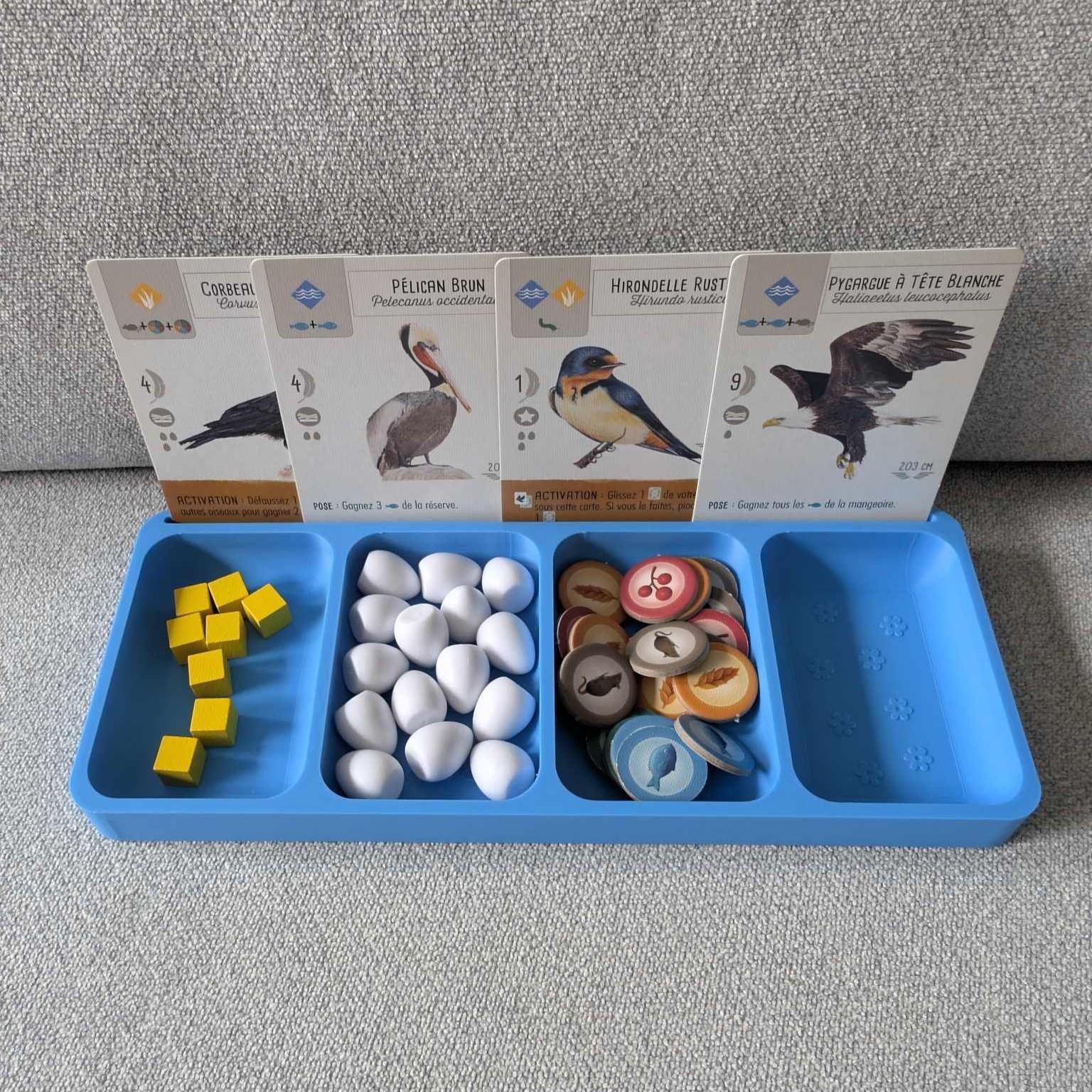 3D "wingspan" Token Tray: Custom 3D Printed Game Organizer - Etsy