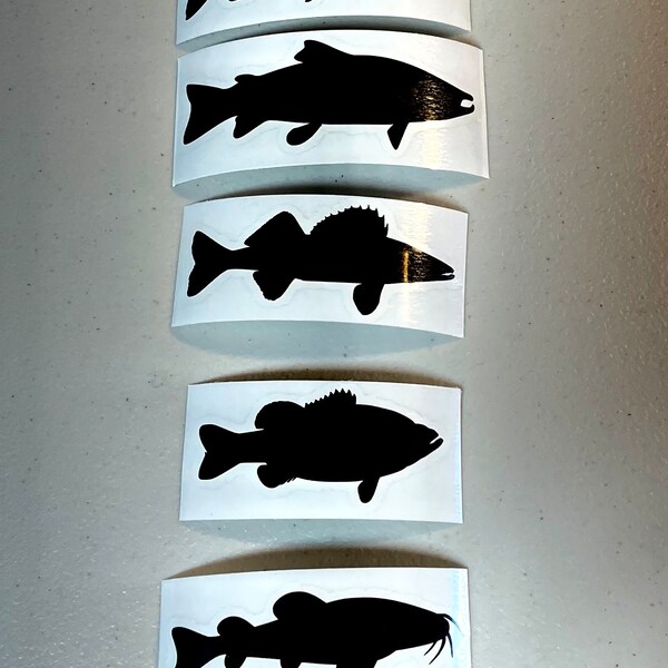 Freshwater Fish Decals - Etsy