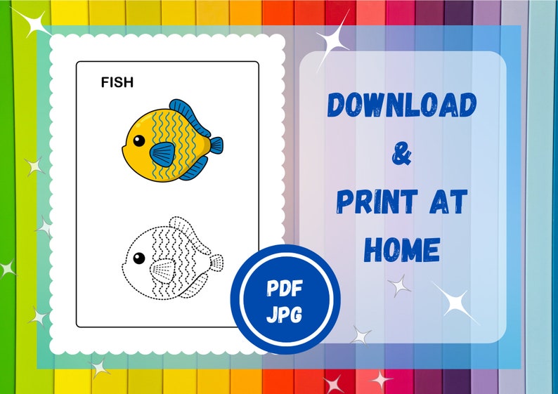 Educational Coloring for Children DIY Kids Coloring Book as a Gift Home ...