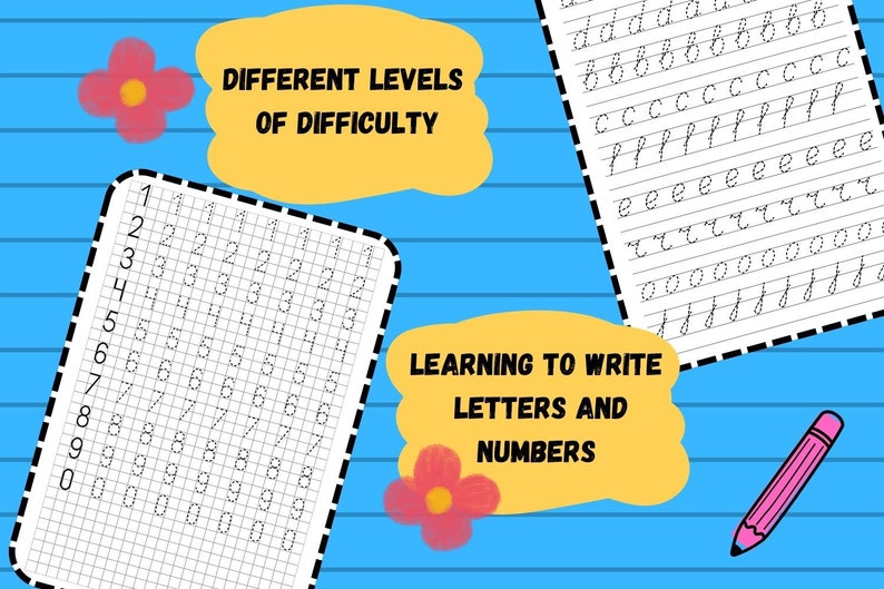 Printable Writing Practice Worksheets for Kids Develop Writing Skills ...