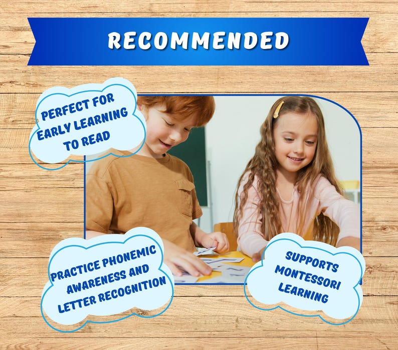Phonics and Sight Words Activity Pack PDF. Early Reading Game for Kids ...