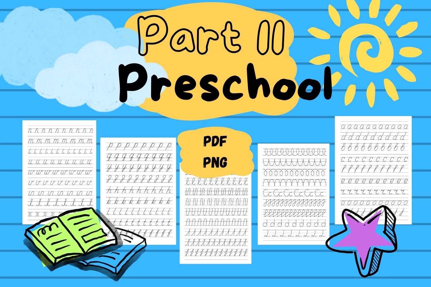 Printable Writing Practice Worksheets for Kids Develop Writing Skills ...
