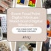 Event Focal Point Digital Mockup Designs | Private Dining Digital ...