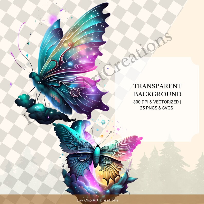 25 Mystical Butterfly Bundle SVG&PNG Files, Butterfly SVG Layered ...
