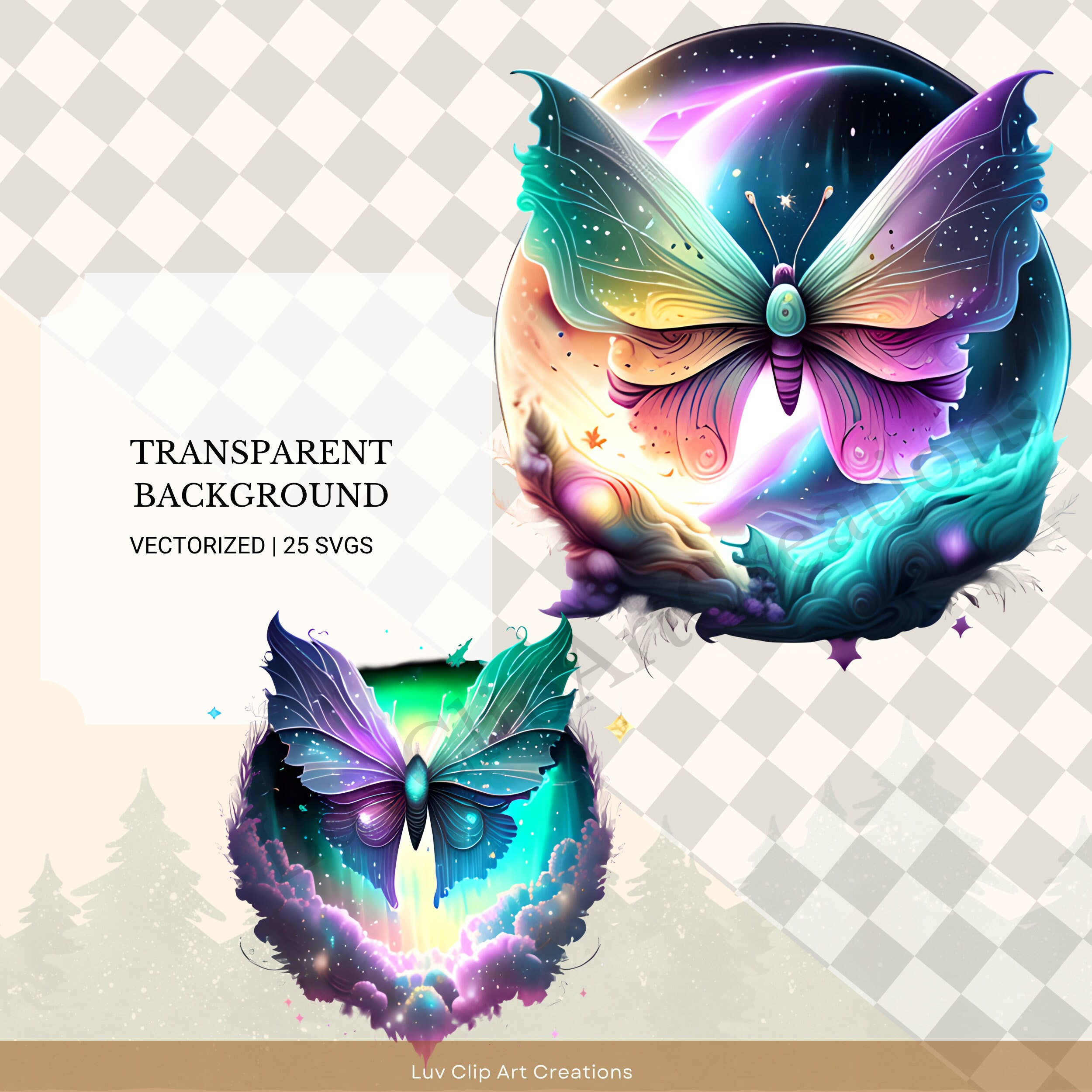 Mystical Butterfly Bundle SVG Files, Butterfly SVG, Butterfly SVG ...