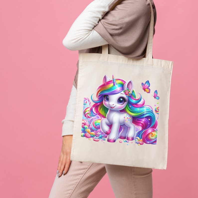 30 PNG Rainbow Unicorn Clip Art Bundle, Unicorn Tumbler Wrap, Baby ...