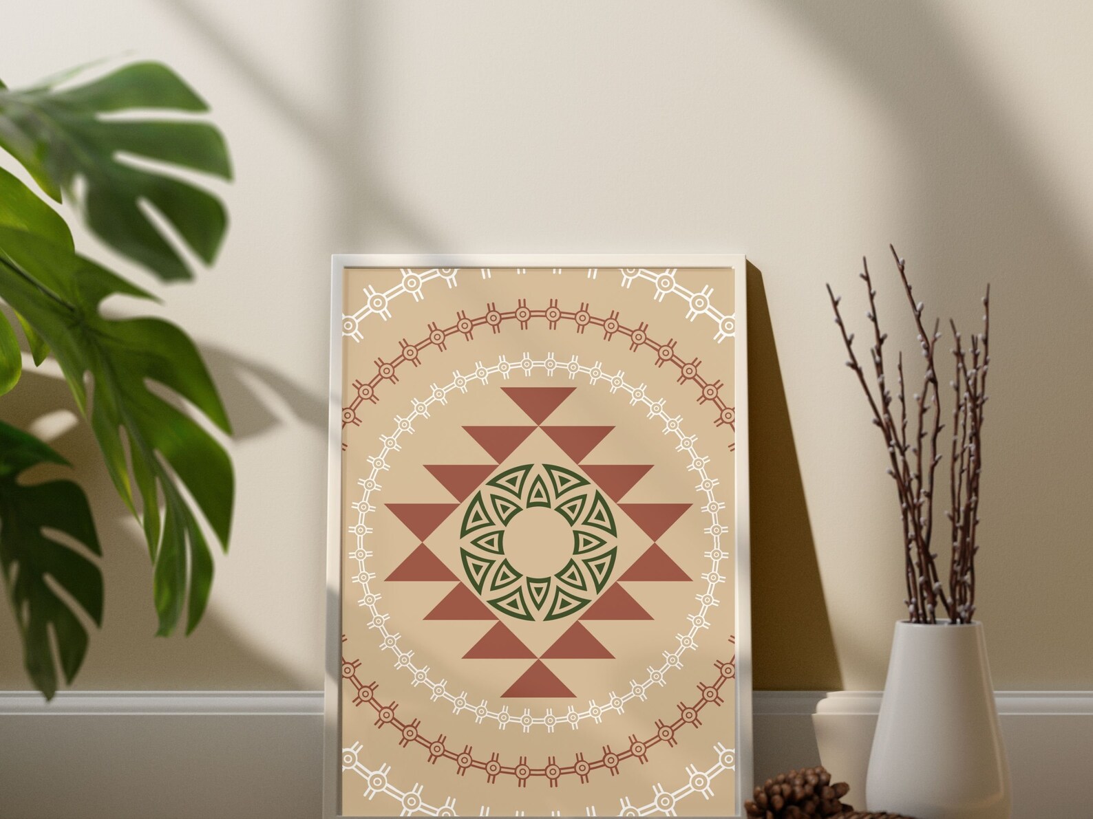 Aztec Wall Art, Tribal Snake Art, 6 Printable Art, Digital Print Bundle ...