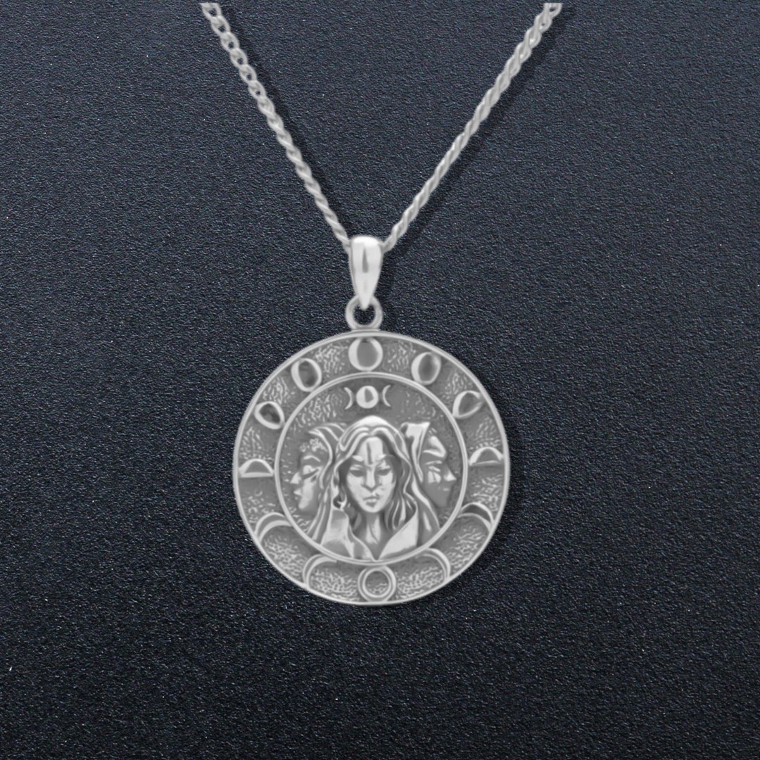 Hecate Goddess Necklace | Greek Triple Goddess of Witchcraft & Magic ...