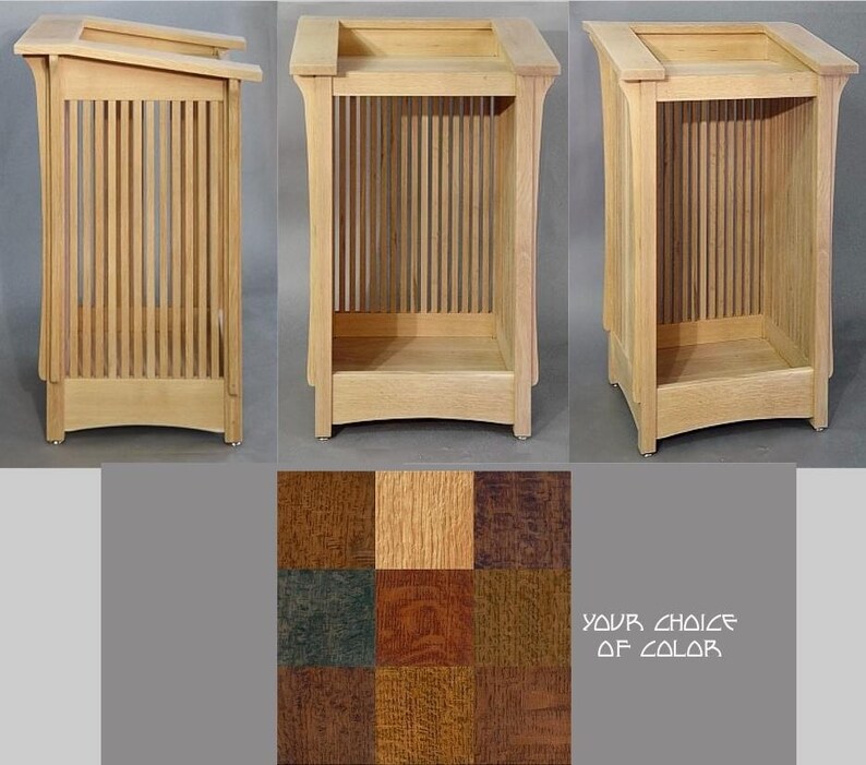 Mission Arts and Crafts PODIUM Pulpit Lectern Prarie Style | Etsy