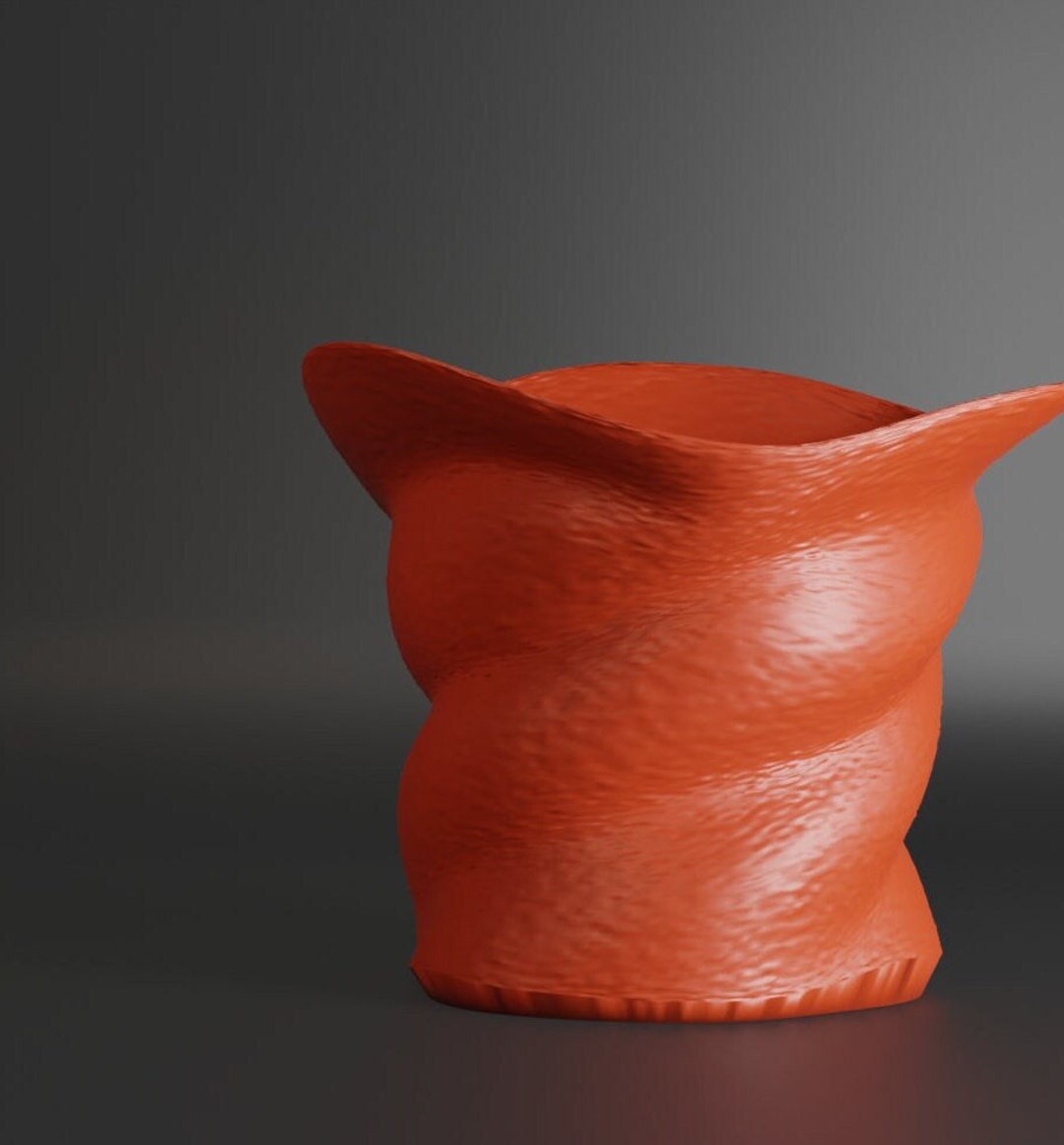 Twisted Harmony Planter STL File for 3D Printing - Etsy