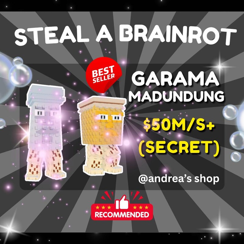 Which Garamas Are Duped Steal a Brainrot - Etsy Canada