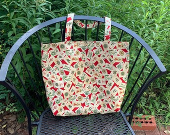 Mahjong Tote Bag - Etsy