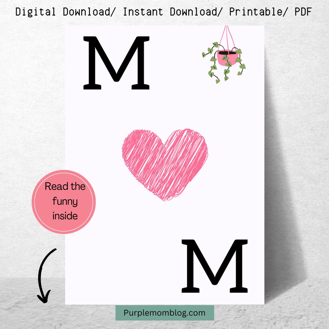 Funny Mothers Day Card/ Mom You Were Right/ Adult Card for Mom ...