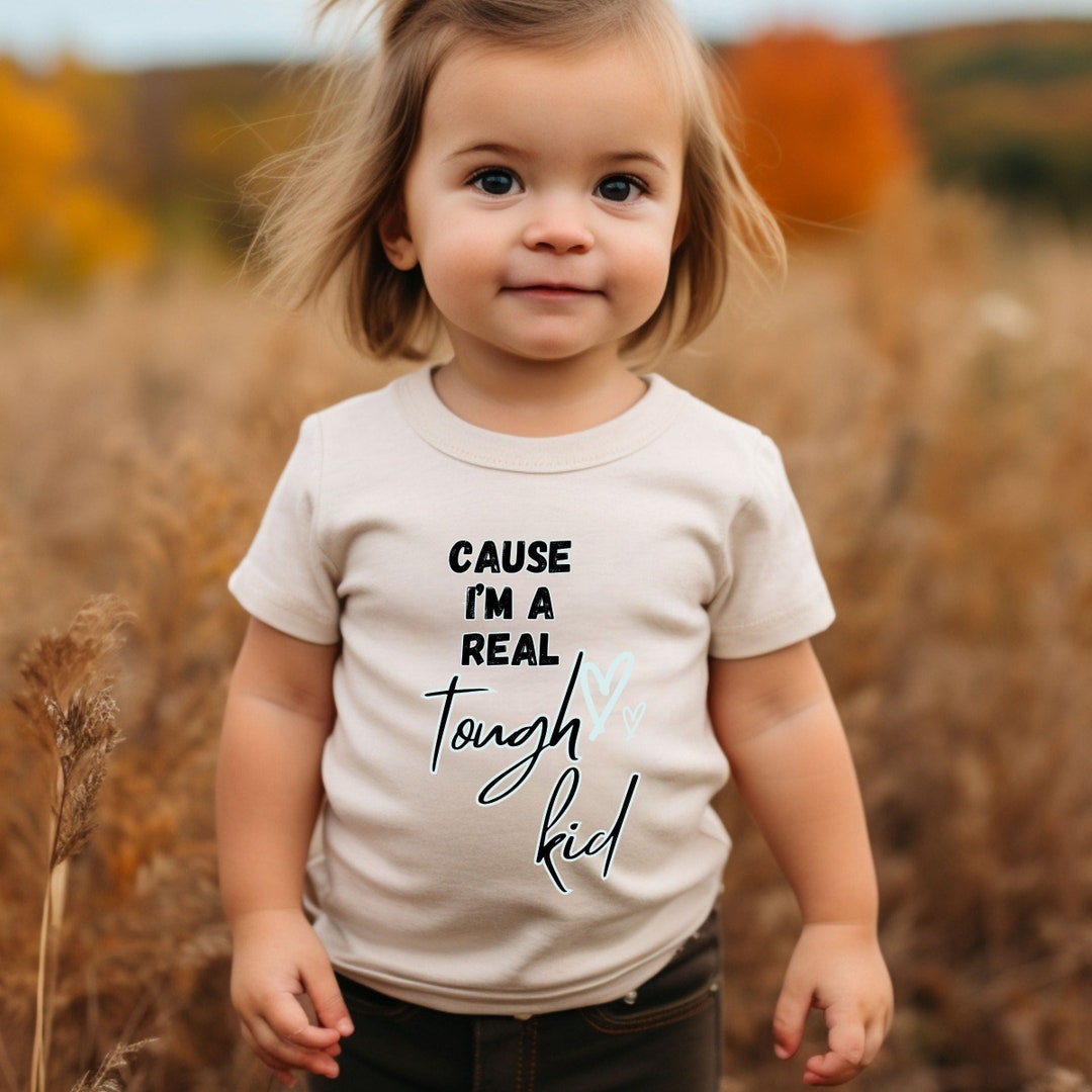 Cause I'm A Real Tough Kid, Taylor Swift Kid Shirt, Toddler Short ...