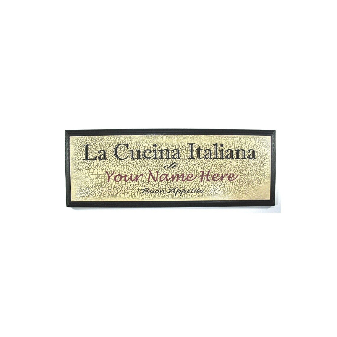 Personalized Italian Kitchen Sign - Etsy