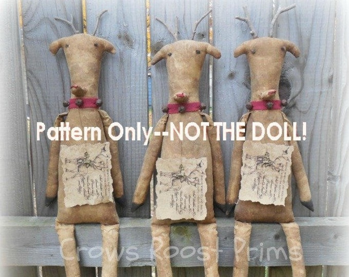 Gertie A Primitive Folk Art Pattern From Raven's Haven - Etsy