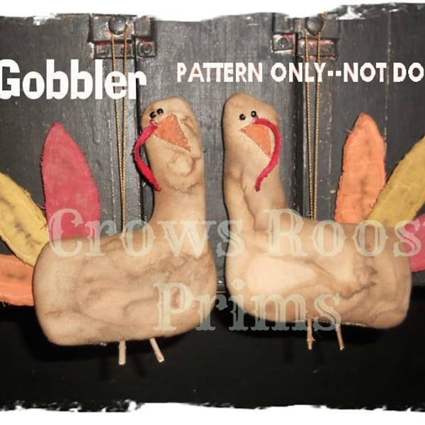 Primitive Turkey Pattern - Etsy