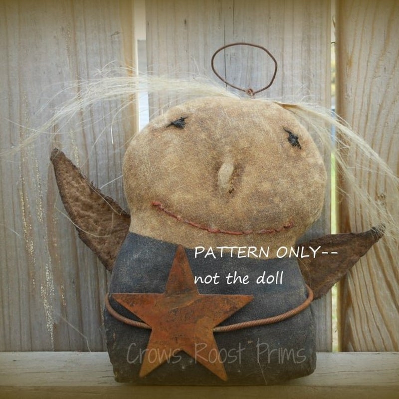 Primitive Angel - Etsy