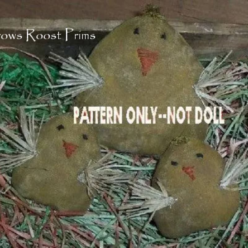 Primitive Chicks - Etsy