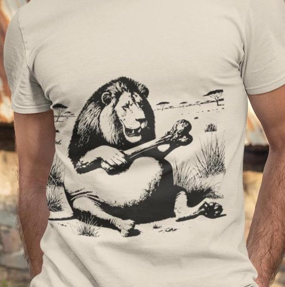 The Real Safari, Cute Animal Graphic Shirt, Fashionable Unisex Top ...