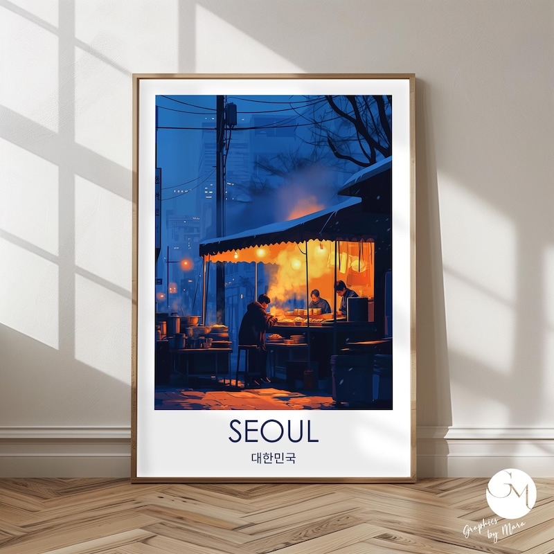 Korean Poster - Etsy