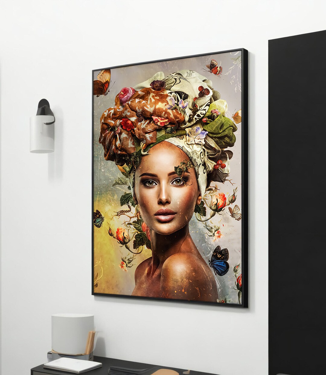 The Splendor of Nature: Beauty Crowned With Flowers - Sensual Woman ...
