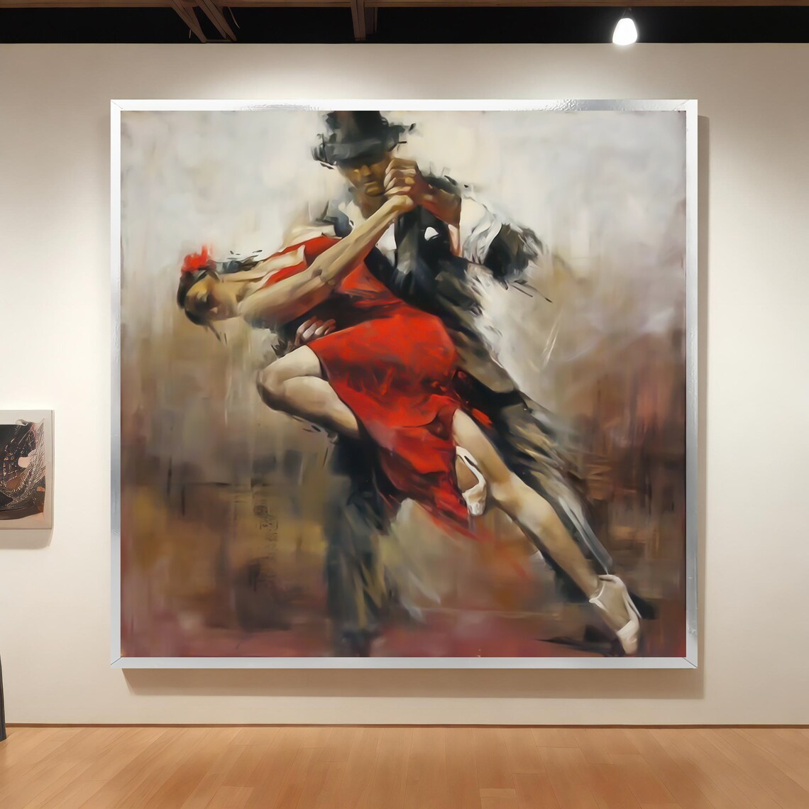 Red Hot Dance - Captivating Tango Canvas Painting - Perfect Gift for ...