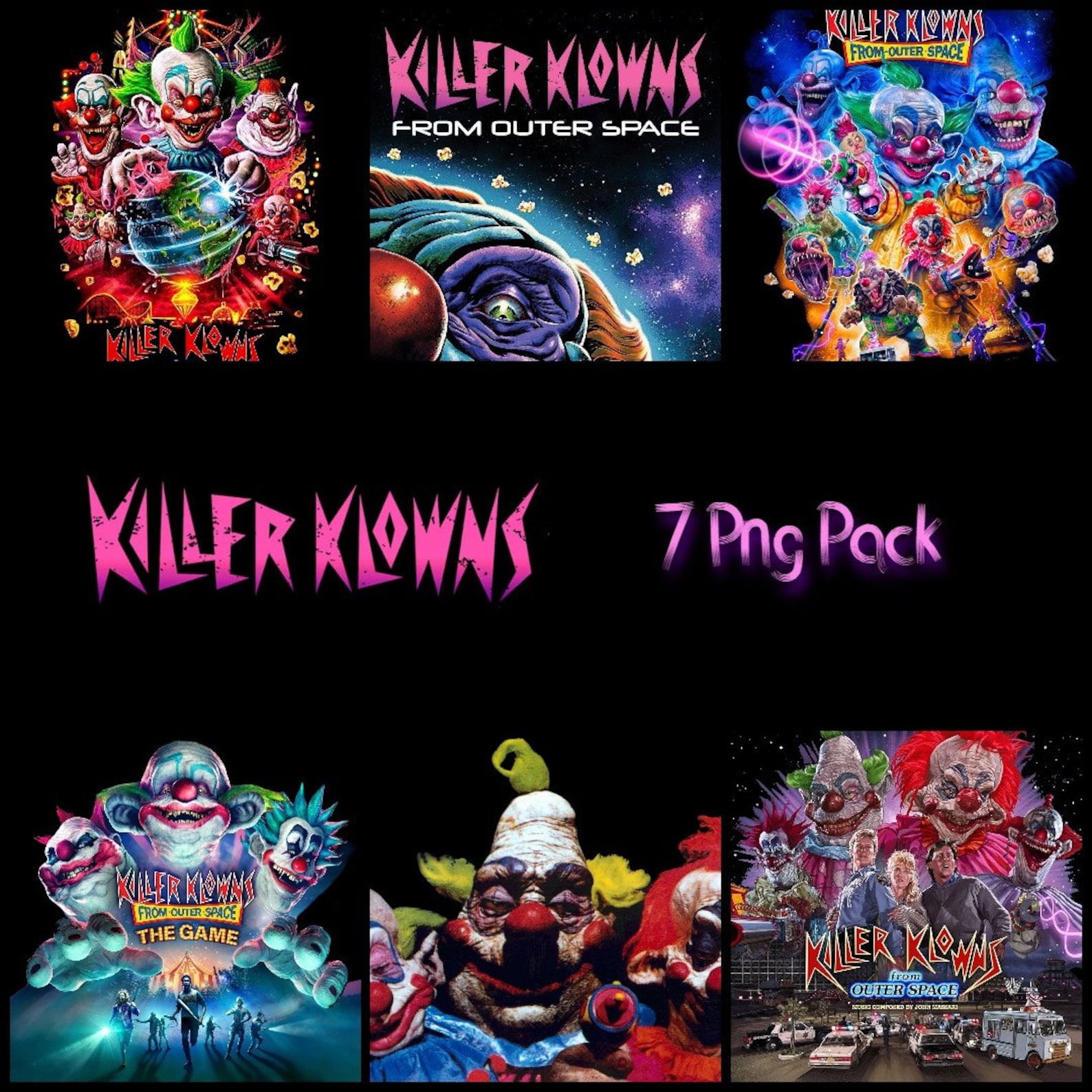 Galactic Terror: Killer Klowns From Outer Space - PNG Edition Horror 7 ...