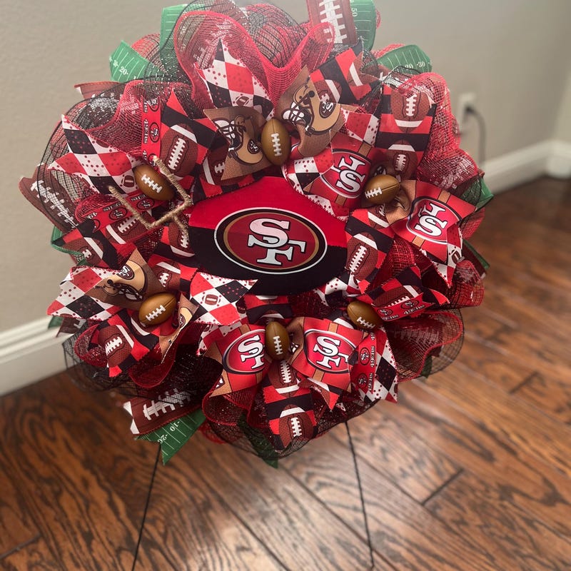Nfl Wreath - Etsy
