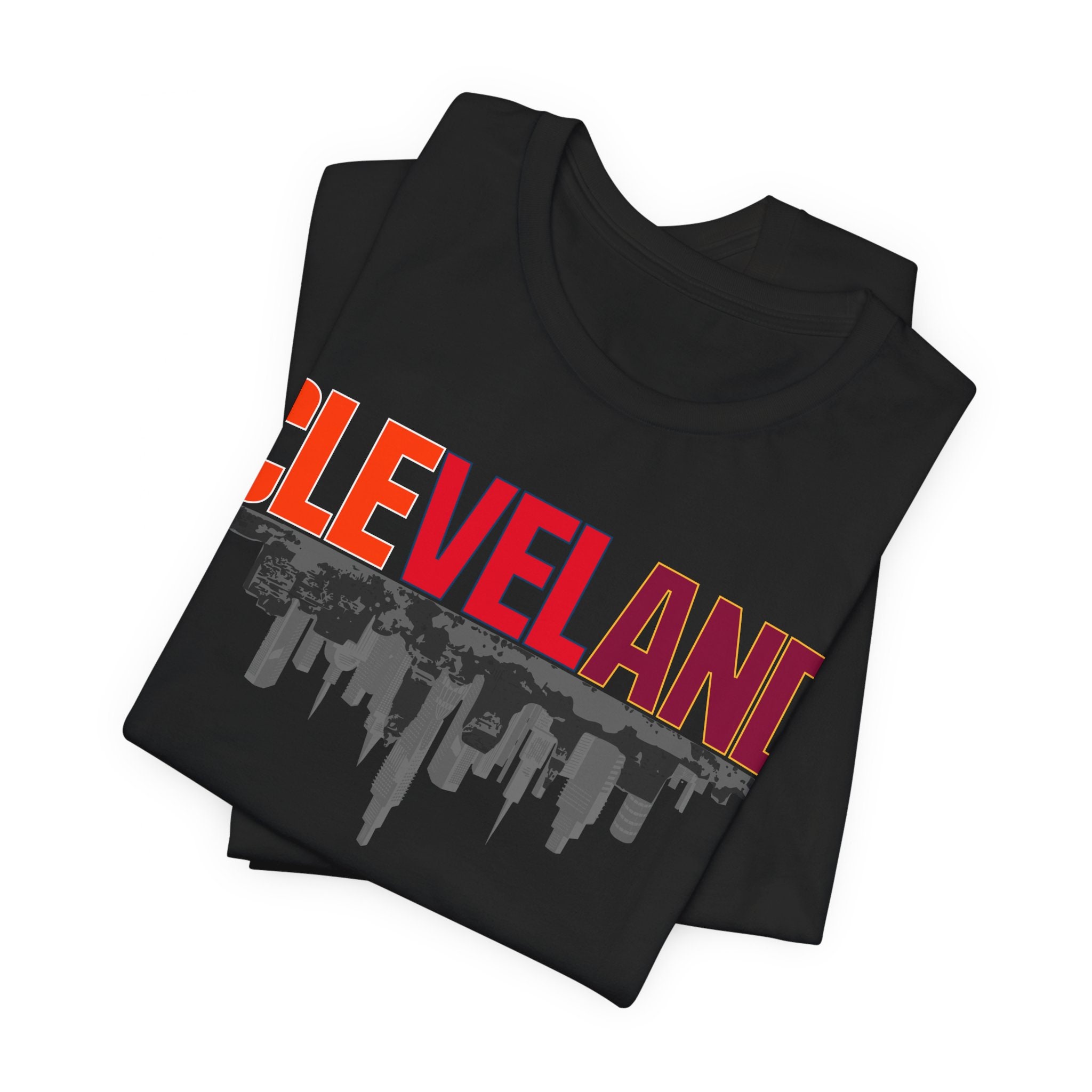Cleveland Skyline Sports Theme Shirt, Ohio Sports, Sports Fan ...