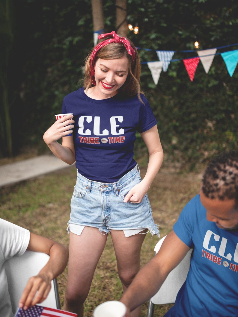 CLE Cleveland Baseball Shirt, Baseball Shirt, Baseball Fan, Ohio ...