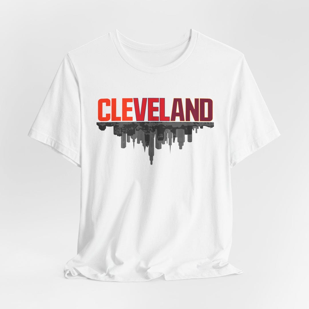 Cleveland Skyline Sports Theme Shirt, Ohio Sports, Sports Fan ...