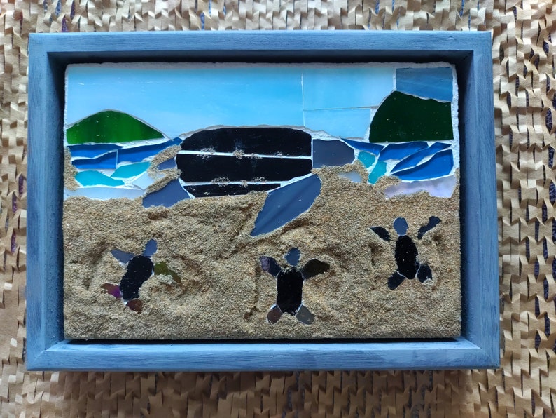 Leatherback Sea Turtle Family - Etsy