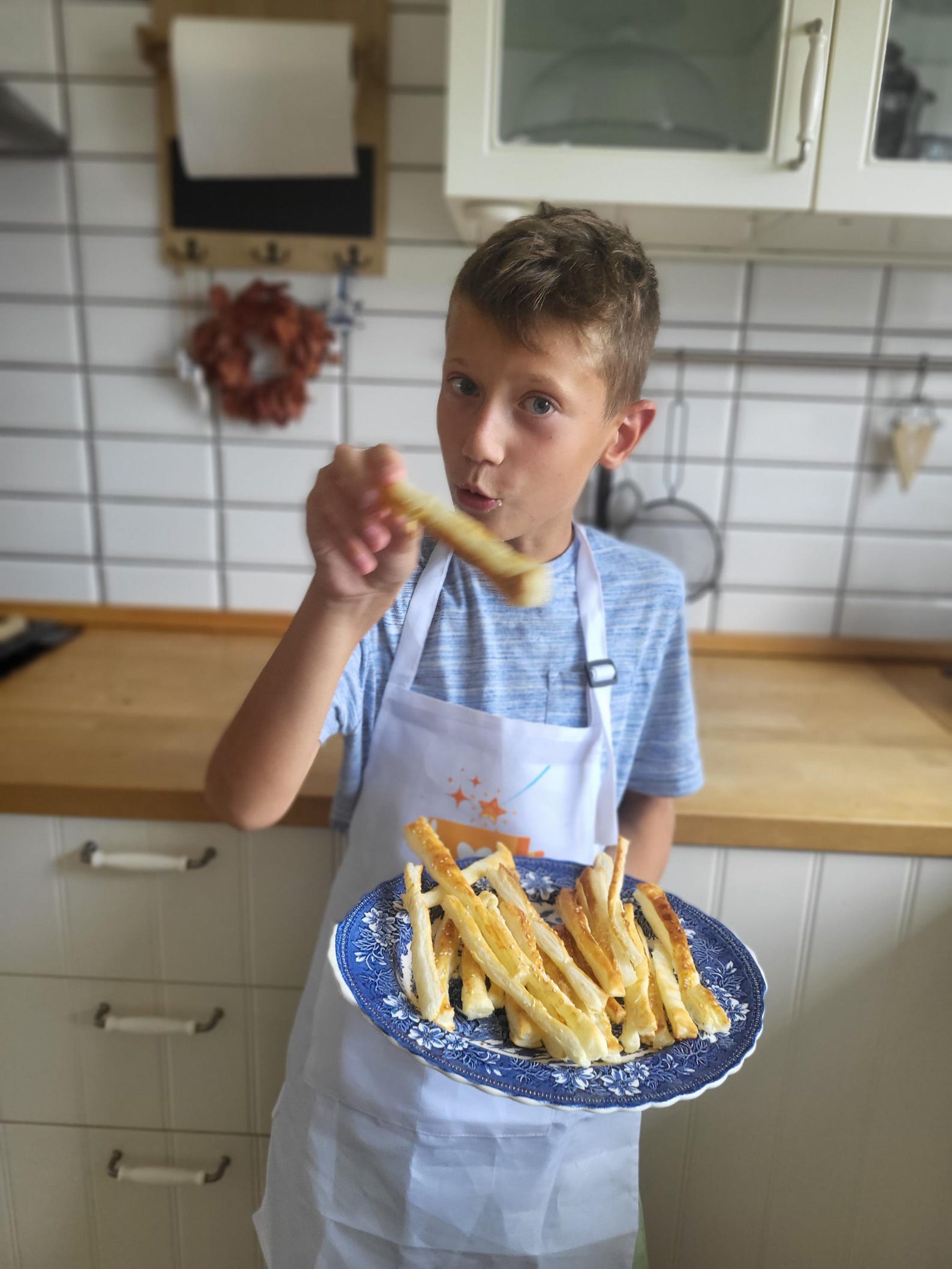 Puff Pastry Sticks Visual Recipe Step-by-step Illustrated Recipe for ...