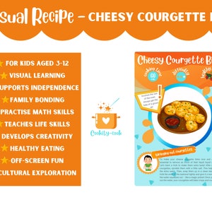 Montessori Activity Printable Visual Recipe Card Preschool Education ...