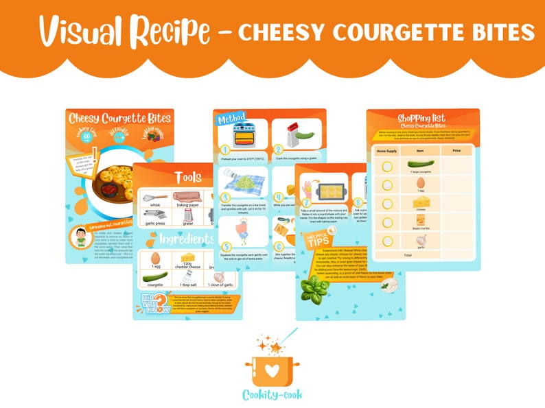 Montessori Activity Printable Visual Recipe Card Preschool Education ...