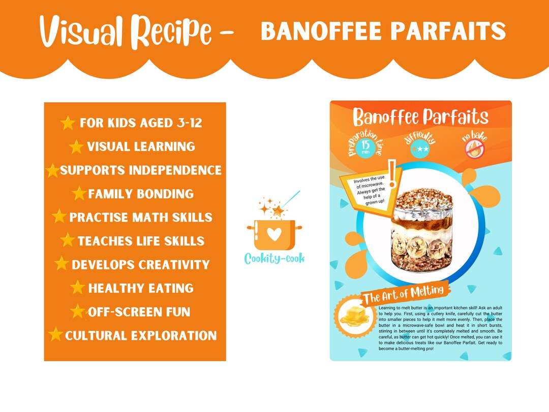 Visual Recipe Kid's Montessori Activity Preschool Education Picture ...