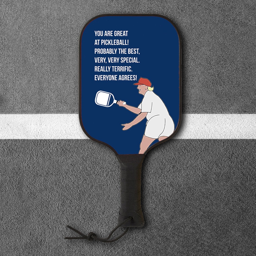 You Are Great Funny Pickleball Paddle Gift - Etsy