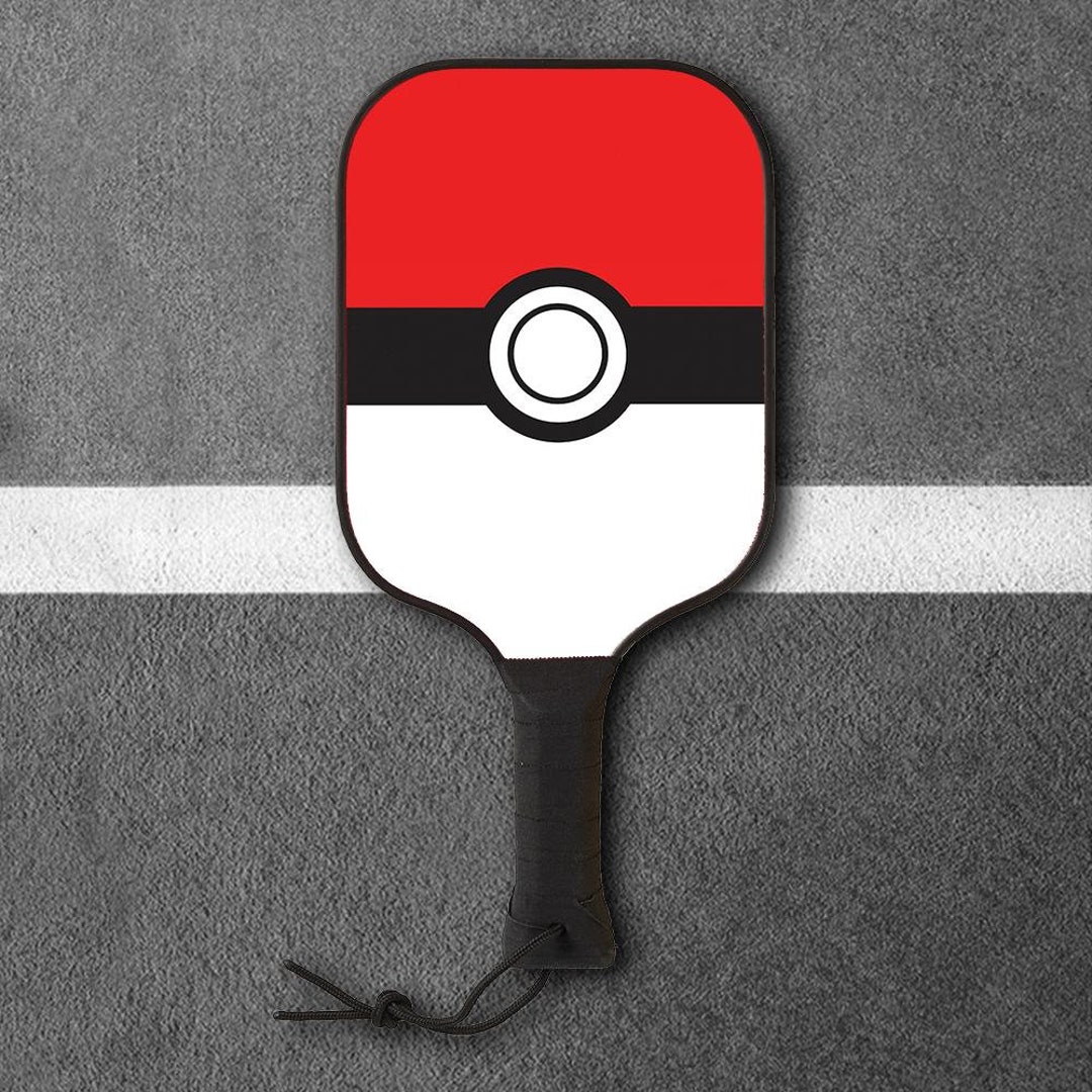 Pokeball Pokemon Pickleball Paddle - Etsy