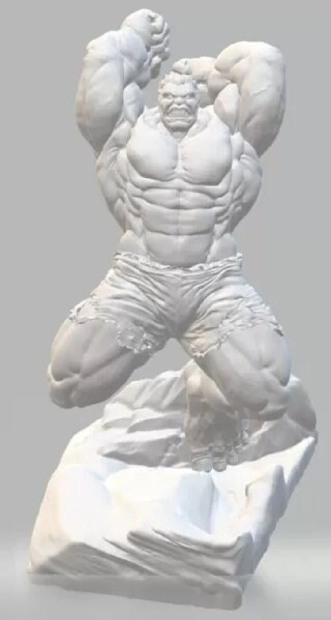 Jumping Hulk Bruce Banner From Marvel Avengers 3D STL File for 3D ...