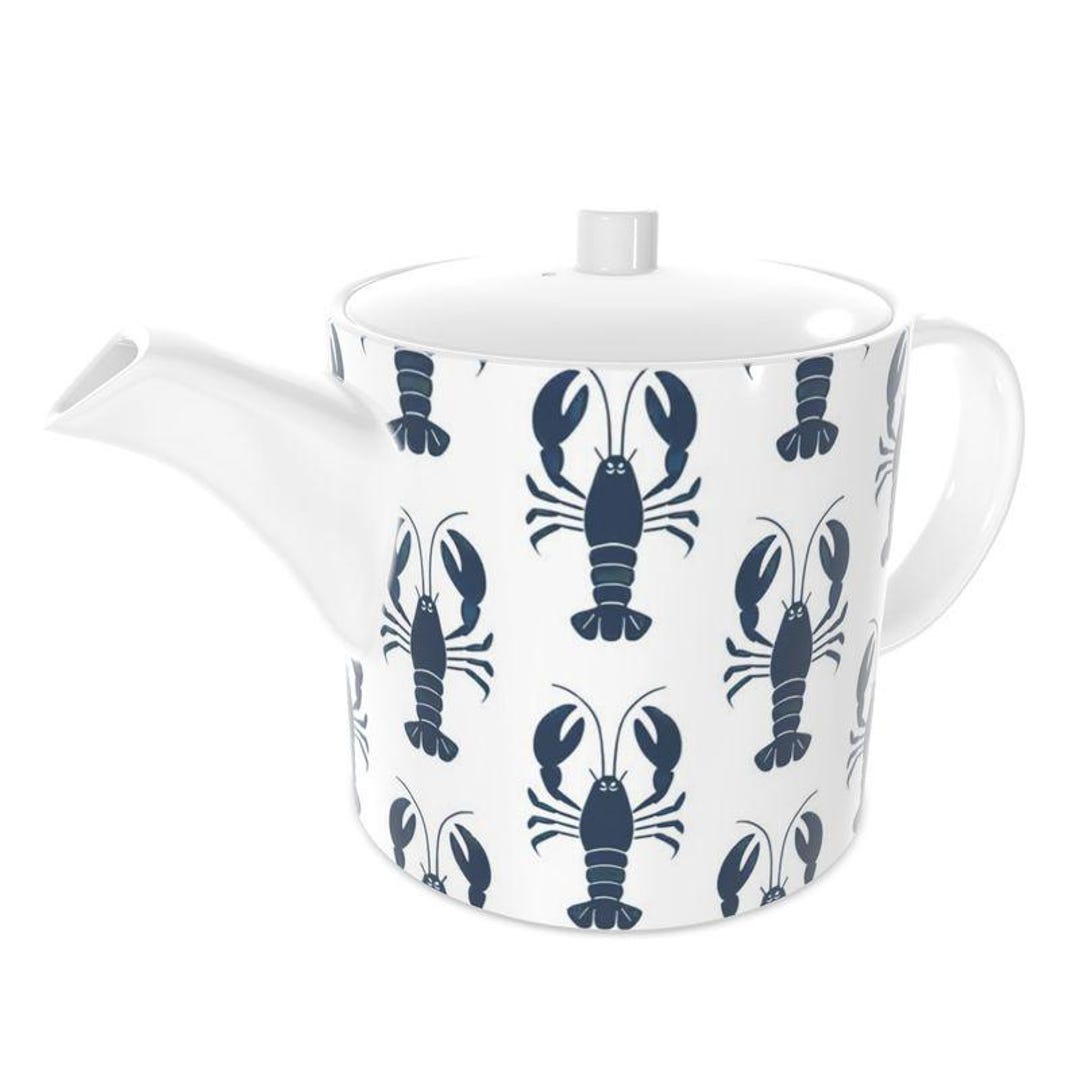 Lobster Bone China Teapot – Nautical Tea Lover Gift - Etsy