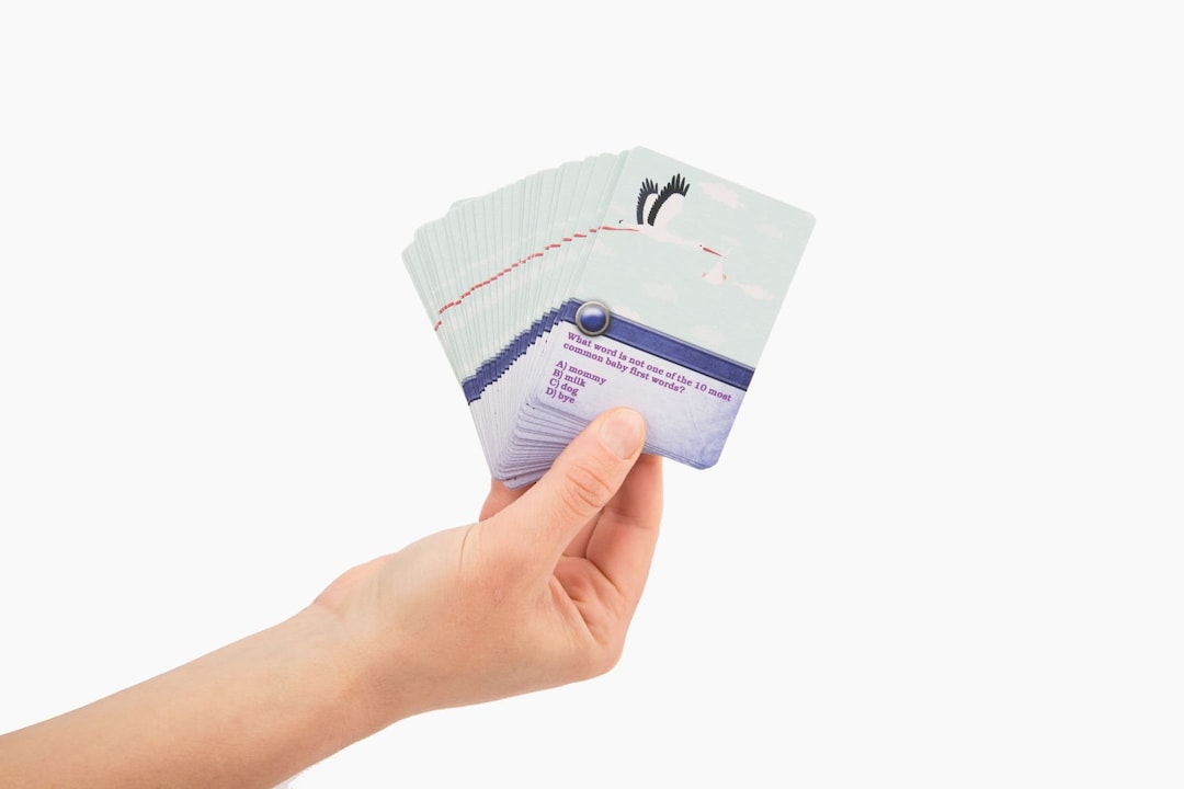 Tiny Tot Trivia | Baby Shower Game | Baby Shower Trivia Game | Baby ...