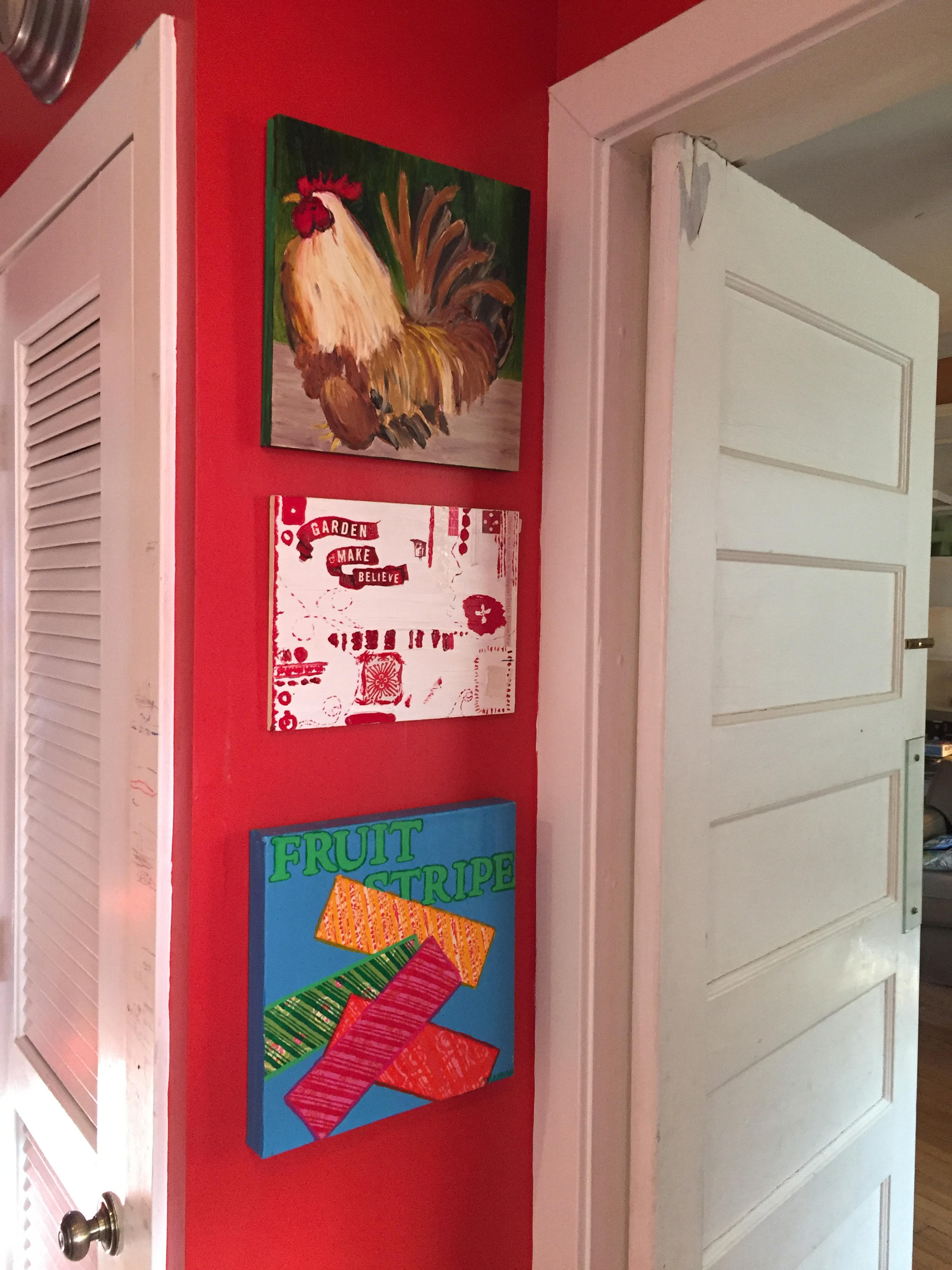 Color Study Red Plus White - Etsy