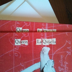 Queen Laquiefa Notecard Set From Original Collage - Etsy