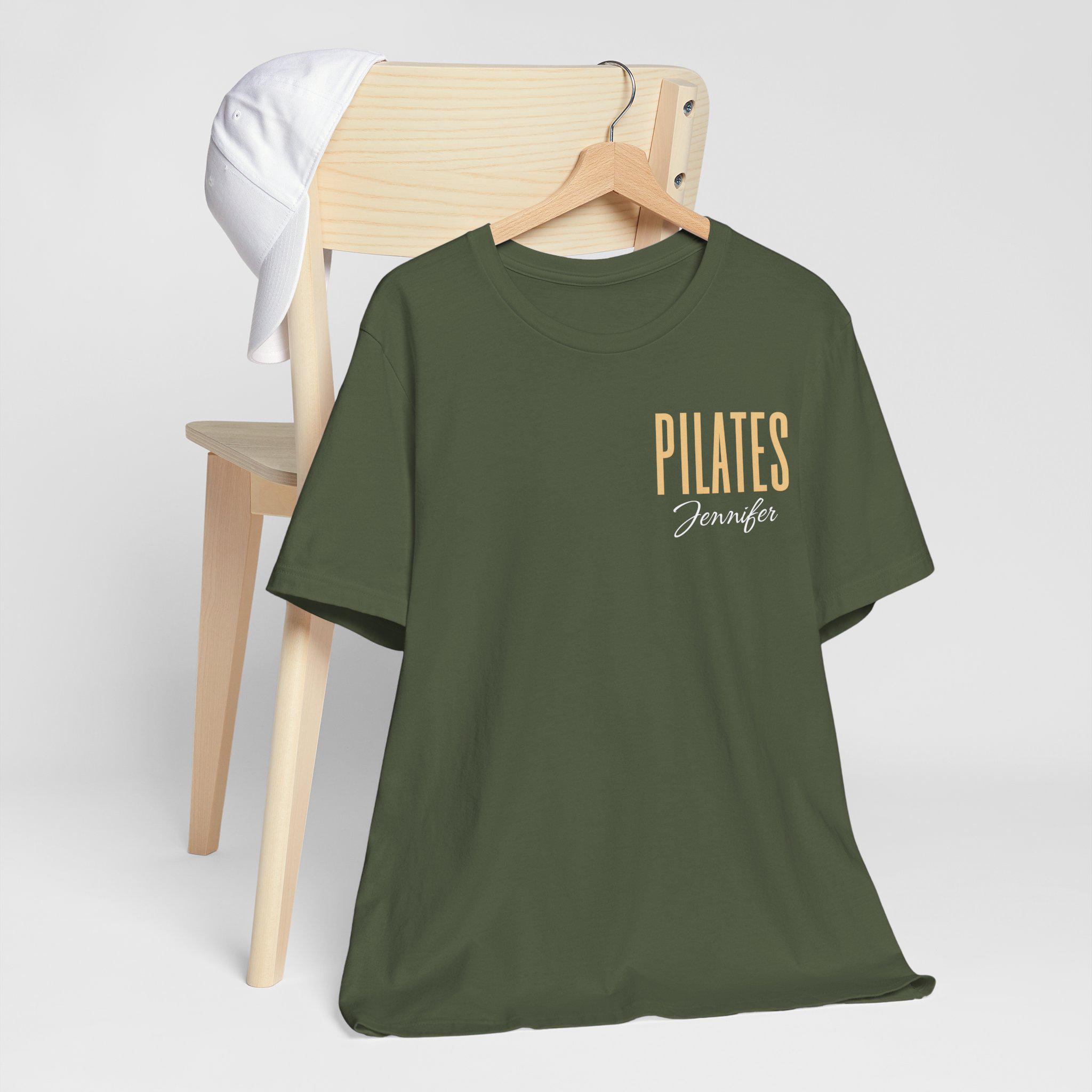 Personalized Pilates Shirt Custom Name Pilates Squad Shirt Name Pilates ...