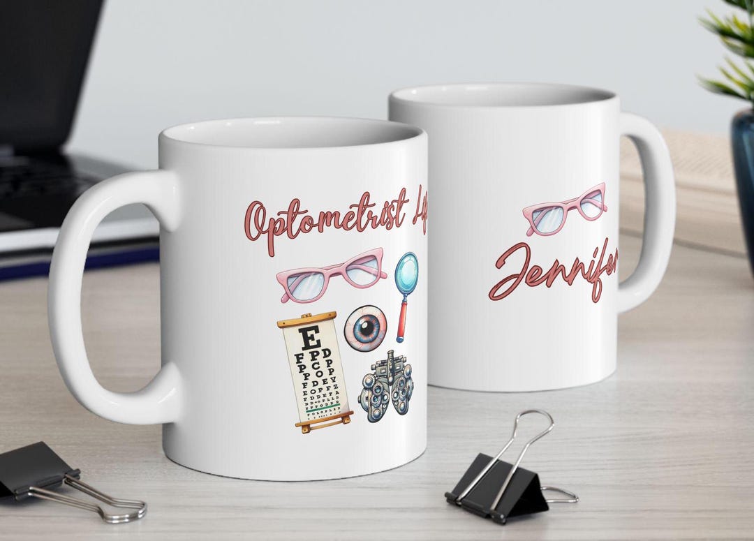 Custom Optometry Mug, Optometry Gifts, Optical Mug, Ophthalmologist ...