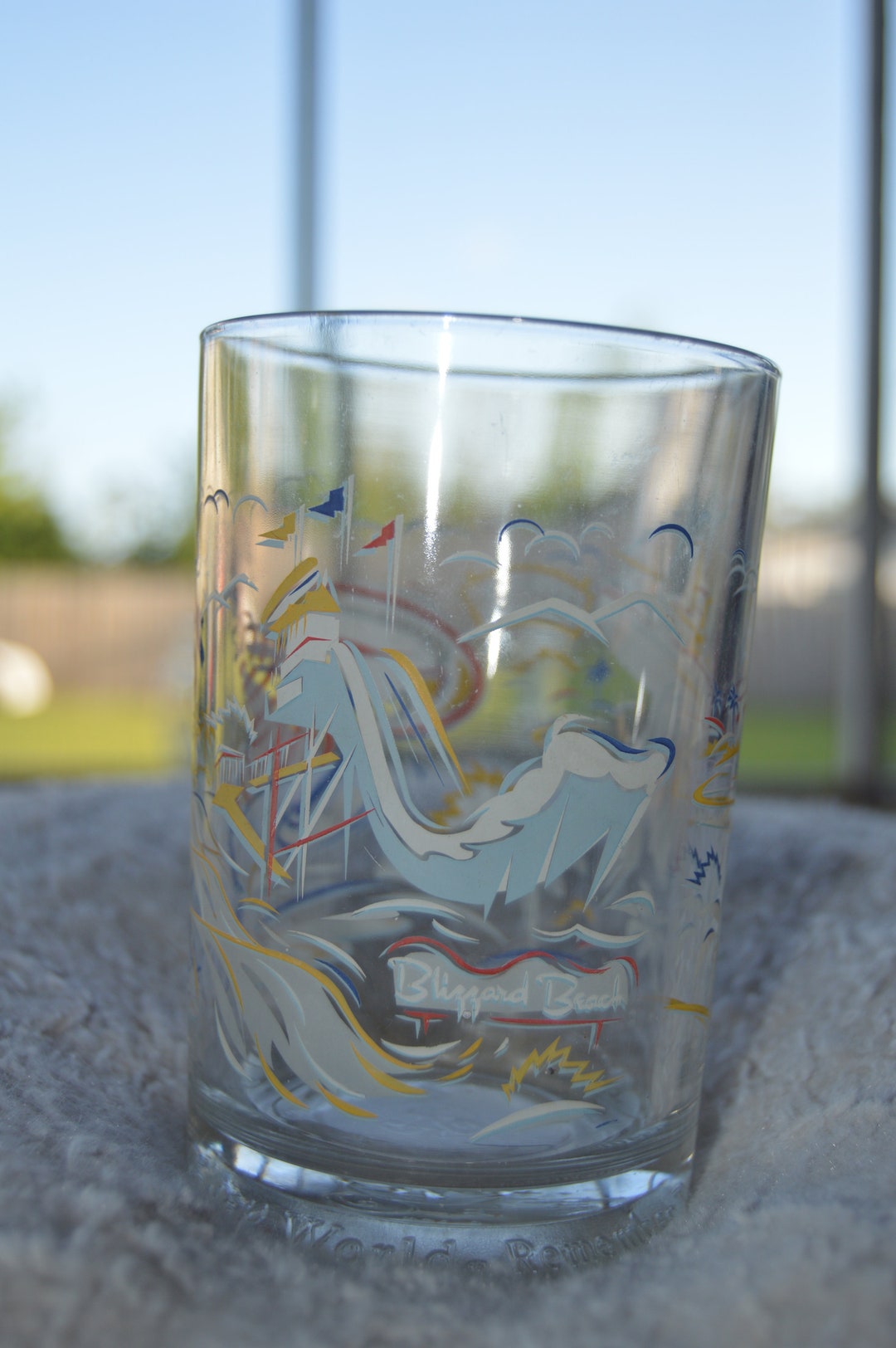25th Anniversary Walt Disney Glass - Etsy