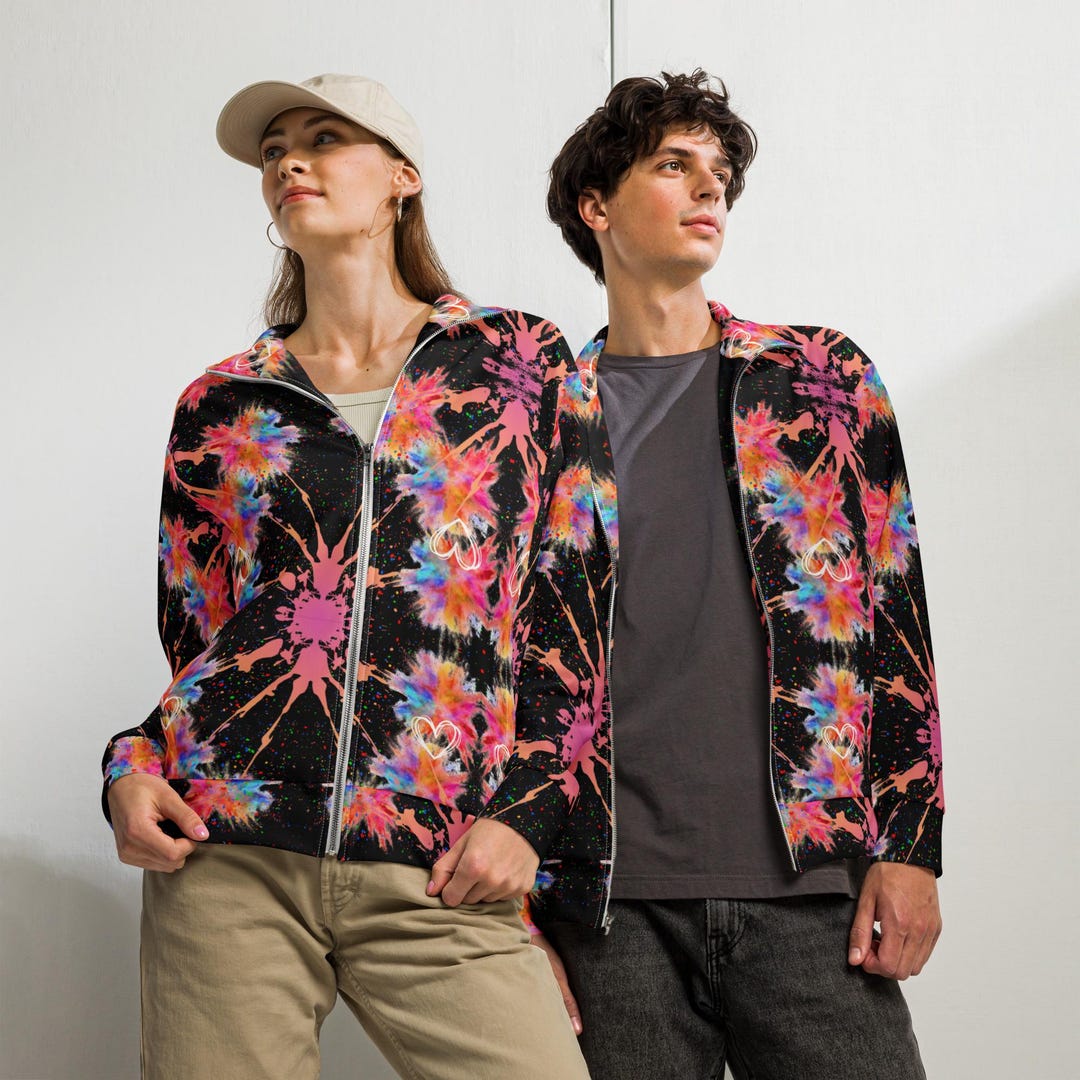 Color Splash - Track Jacket - Etsy