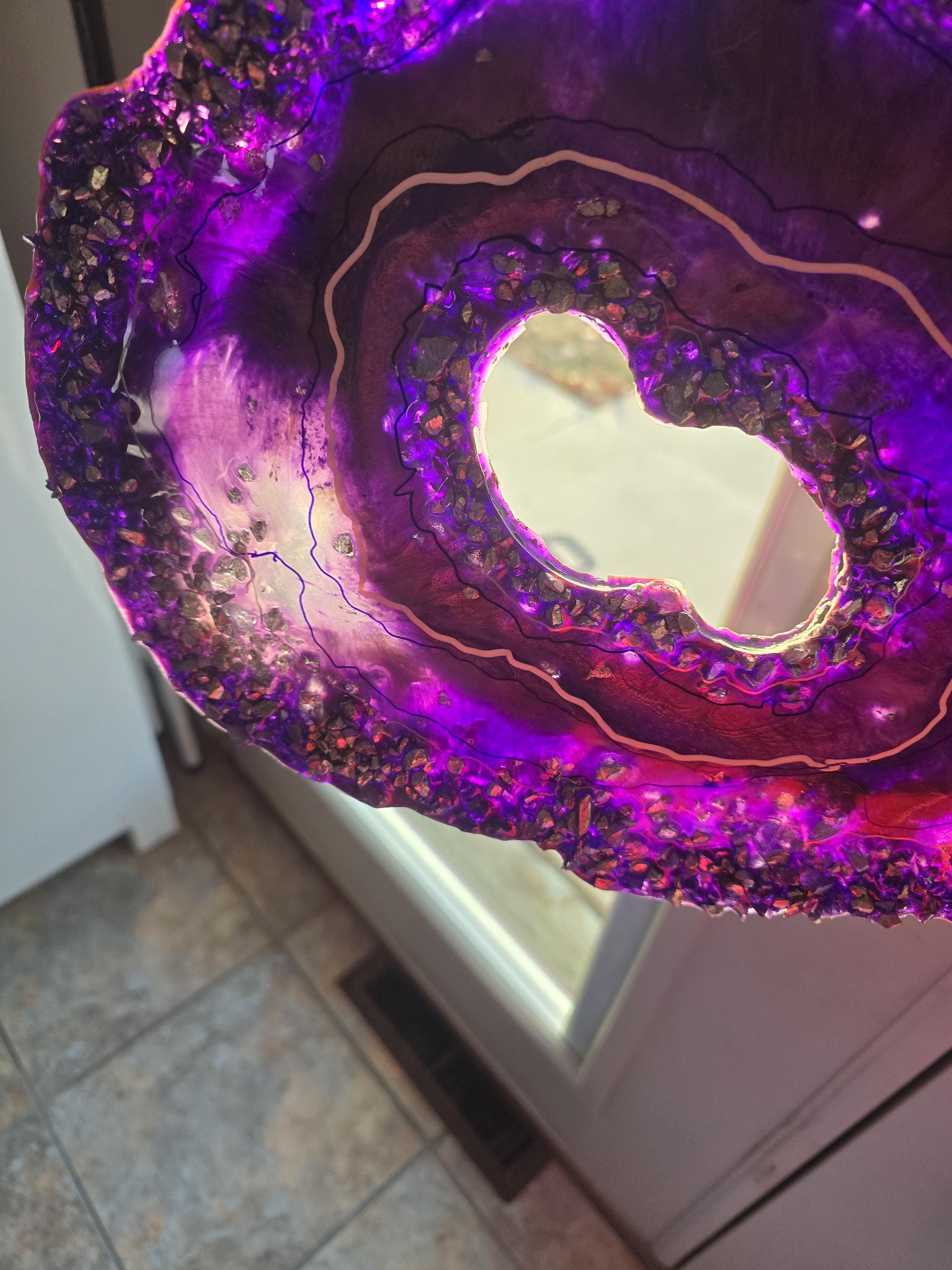 Agate Geode Slices - Etsy